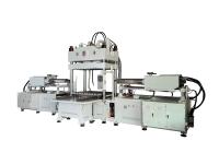 China 600T Two Color Vertical Clamping Horizontal Injection Molding Machine JTKR-6000D for sale