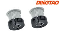 China 86650001 Gt7250 S7200 Cutting Parts Pulley Assy Y-motor (s52/72 Gt 52/72) for sale