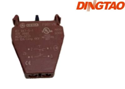 China DT GT7250 S7200 Cutter Spare Parts 925500575 Sw Ge P9b11vn 1 Nc 1 No Contact Block for sale
