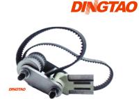 China DT XLC700 / Z7 Cutter Spare Parts PN 90552000 Pulley Assembly Idler for sale