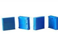 China 96386003 Blue Nylon Bristles Blocks Square Foot For Gt3250 Cutter 101x101x26mm for sale