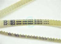 China 061161 Plastic Toothed Pulley Belt 10 T5 / 725 For Bullmer Cutter Machine for sale