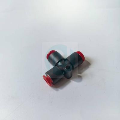 China CB2-058 Ftg Tee 1/4in Tubing Union Spare Parts For Gerber Dcs Cutter Machine for sale