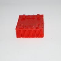 China 130298 Red Nylon Bristles Block Bristle Brush 50×50×21mm Suitable For Auto Cutter VT2500 for sale