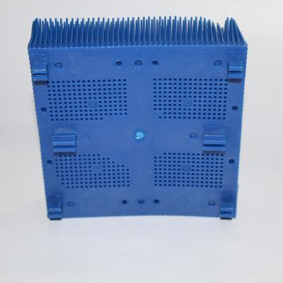 China Blue Nylon Bristles Blocks Square Foot For GT3250 96386003 101.5*101.5*26mm for sale