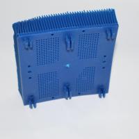 China Blue Nylon Bristles Blocks Square Foot For GT3250 96386003 101.5*101.5*26mm for sale