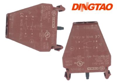 China 925500575 Suit GT5250 Cutter Parts Sw Ge P9b11vn 1 Nc 1 No Contact Block for sale