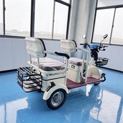 China 48V/60V/72V Lithium Battery Electric Tricycle 3 Wheeler 500W Motor 25km/h Speed for Adults for sale