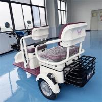 China 48V/60V/72V Lithium Battery Electric Tricycle 3 Wheeler 500W Motor 25km/h Speed for Adults for sale