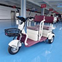 China 48V/60V Semi Enclosed Electric Tricycle with 500W Motor and 2050mm Frame for Elderly Transportation for sale