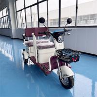 China 48V/60V Semi Enclosed Electric Tricycle with 500W Motor and 2050mm Frame for Elderly Transportation for sale
