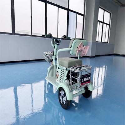 China Lingmao Little Antelope Electric Tricycle with 350W Brushless Motor, Hydraulic Shock Absorption, and Anti-Slip Tires for Stable Commuting for sale