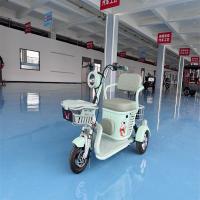 China Little Antelope Mint Green Electric Tricycle with 30-40km Range and Flexible Storage Space for Urban Commuting for sale