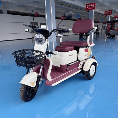 China Xiaohaima Electric Passenger Tricke 500W Motor 1510mm Length Steel Frame 3 Wheel Electric Scooter for sale