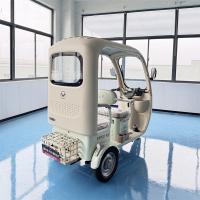 China Canopy Electric Passenger Tricycle, All-Weather 1+1 Seater Commuter Scooter with Roof for sale