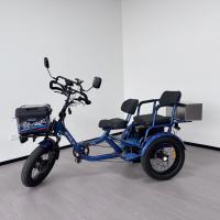China High Power 2 Seater Electric Trike with 100km Range and 48V30AH Battery - 500W/1000W Motor Power for sale
