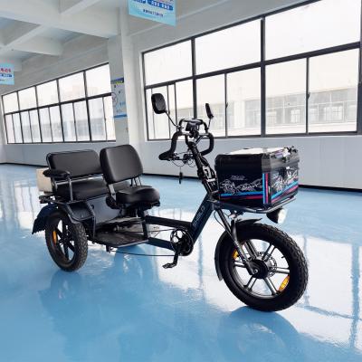 China Xiniuwang Urban Edition Two-Seater Electric Bike 150km Range 48V50AH Battery Dual 500W+1000W Motors for sale