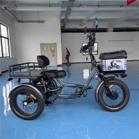 China Lightweight Electric Tricycle with 100km Driving Range Four Riding Assistance Modes and 9-Gear LCD Smart Panel for sale