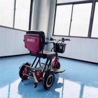 China 10 Inch 3 Wheel Folding Mobility Scooter with 350W Motor and 70km Range for Outdoor Leisure for sale