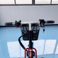 China 10 Inch Folding Electric Mobility Scooter 18km/h 3 Wheel Tricycle with 35-70km Range for Seniors for sale