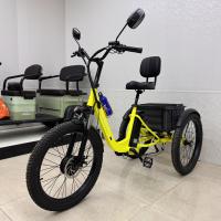 China 3 Wheel Mobility Scooter with 48V 500W Motor and 24-inch Tires - Single Seat Electric Vehicle for Family Leisure for sale