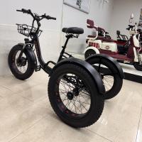China 48V 12AH Lithium Battery Semi-Open Leisure 3 Wheeler Electric Bike with Shimano 7-Speed for Long Range Commuting for sale