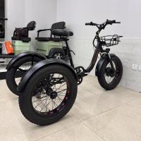 China 3-Wheel Electric Mobility Scooter with 48V 500W Motor and 20×4.0 Anti-Slip Tires for Adult Outdoor Use for sale