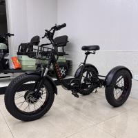 China 3-Wheel Electric Mobility Scooter with 48V 500W Motor and 20×4.0 Anti-Slip Tires for Adult Outdoor Use for sale