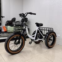 China Adult 3 Wheel Mobility Scooter with 48V 500W Motor and 48V 15AH Battery - Lightweight Foldable Electric Tricycle for sale