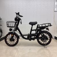 China 650W Electric Cargo Scooter with Dual Storage Baskets - 30-40 km Range & Steel Body for Urban Commuting for sale