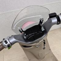 China Vintage Pink Electric Scooter with 650W Motor and 30-40 km Range for Urban Commuting for sale