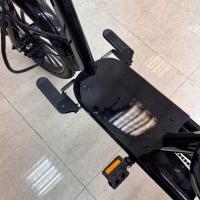 China Multifunctional Cargo Electric Scooter with 650W Hub Motor and Front/Rear Baskets - 30-40 km Range, Steel Frame for sale