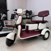 China Compact 155×74×109cm Electric Tricycle with 500W High-Power Motor and 30-40km Long Range for Commuting for sale