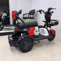 China Electric E Tricycle with 580kg Load Capacity, 40-50km Range per Charge, and 10-inch Tubeless Tires for Delivery and Passenger Use for sale