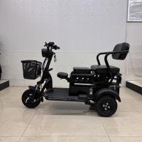 China 3 Seat Lithium Battery Electric Passenger Tricycle with 30-40 KM Range and 1400×600×920 cm Dimensions for sale