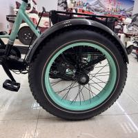 China 500W Electric Tricycle for Adults with 48V 13AH Battery and 150kg Load Capacity - High Carbon Steel Frame for sale