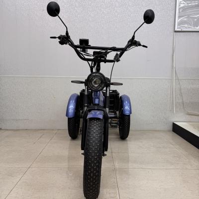 China Multifunctional Electric Tricycle with 500W Motor, 48V 13AH Battery and 7-Speed Shimano Shifting System for sale