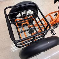 China 48V 500W Electric Cargo Tricycle with 24×3.0 Fat Tires and 13AH Battery for Commercial Transport for sale