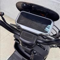 China Patented Leaning Three-Wheel E-Scooter with 500W Motor, 30-40km Range, Steel Frame Construction for sale