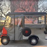China 6-Seater Electric Passenger Four-Wheeler with Mingzun 70-Magnet Motor and 30-Tube Controller for Efficient Group Transport for sale