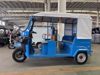 China 4-Seat Electric Tuk Tuk with 150km Range and 580kg Load Capacity - 60V 140Ah Battery Option for sale