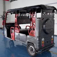China 4-Seat Electric Passenger Tricycle with Canopy - 1000W Motor, 80km Range, 800kg Load Capacity for City Transport for sale