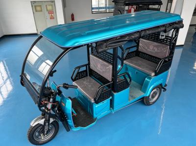 China Legal 5-Seat Electric Tricycle Equipped With Raincoat, Wiper, Radio & Anti-Theft Device; Full Set Fittings For Rural Shuttle Passenger Business for sale