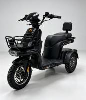 China Family Pick-up Electric Tricycle with 30-40KM Driving Range, 500W Dual Motor, and 300-10 Tubeless Tire for sale