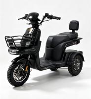 China Comfort Leisure Electric Tricycle with 18cm Ground Clearance and Spacious Seats for 30-40km Range for sale