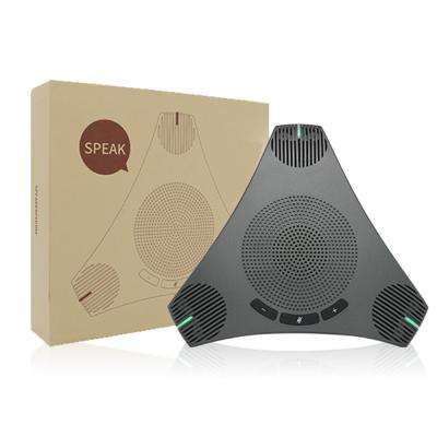 China Free-drive Omni-directional Microphone USB Plug and Play Video Conference Microphone with Speaker for Team Work for sale