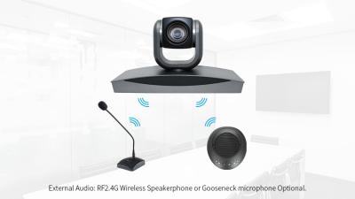 China Windows Intel Core i5 All-in-One Integrated Professional Video Conference System with 10x PTZ Camera 1080P WIN10, WIN7, for sale