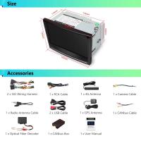 China 8 Inch Android Car Screen with CarPlay for Porsche 718 911 981 997 2005-2012 Models - 1024x768 IPS Display, 14.4V DC for sale