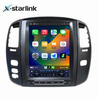 China 12.1 Inch Android Car Screen with DVD Player for Toyota LC100 1998-2007 | 4-8GB RAM 14.4V System for sale