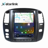 China 12.1 Inch Android Car Screen with DVD Player for Toyota LC100 1998-2007 | 4-8GB RAM 14.4V System for sale